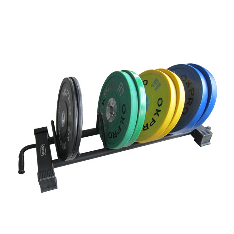Athletics. OK PRO WEIGHT PLATE RACK